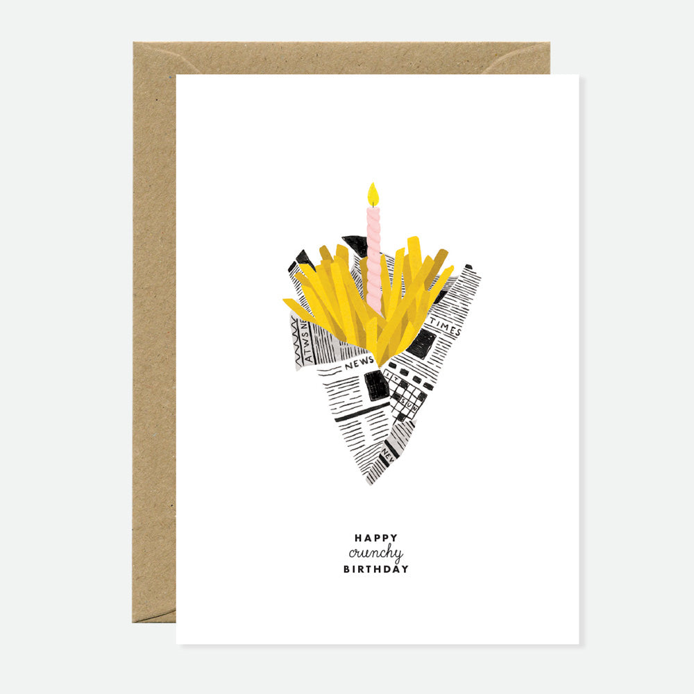 Happy Crunchy Birthday - Greeting Card – Allthewaystosay.com